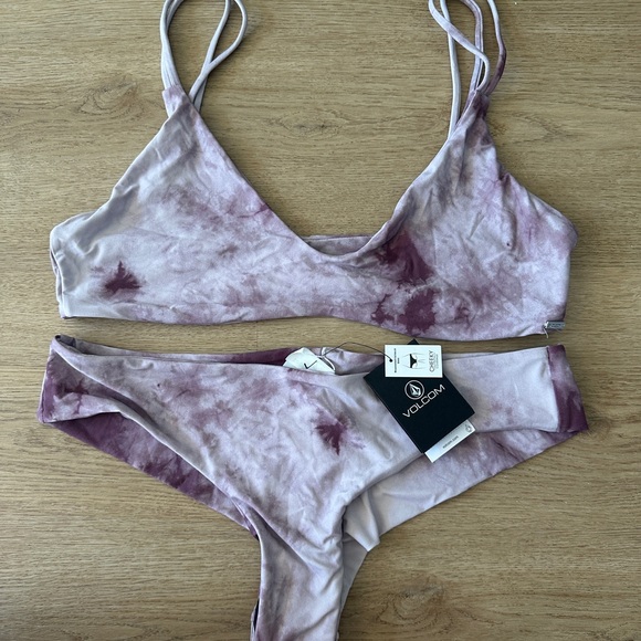 Volcom | Swim | Volcom Tiedye Bikini Set | Poshmark